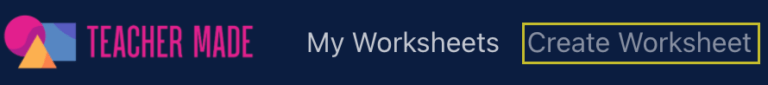 How to Make an Interactive Worksheet with TeacherMade