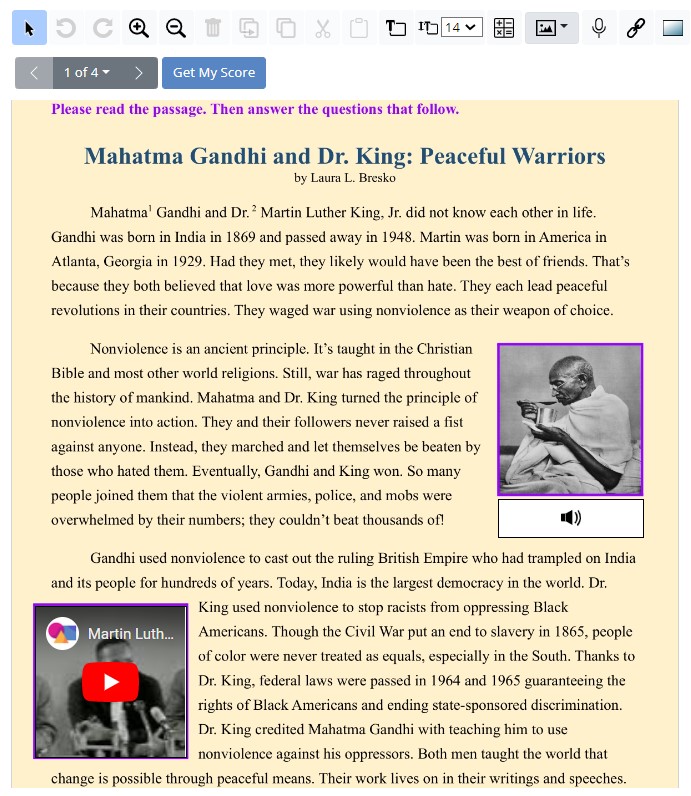 Digital Interactive Worksheet Samples - TeacherMade